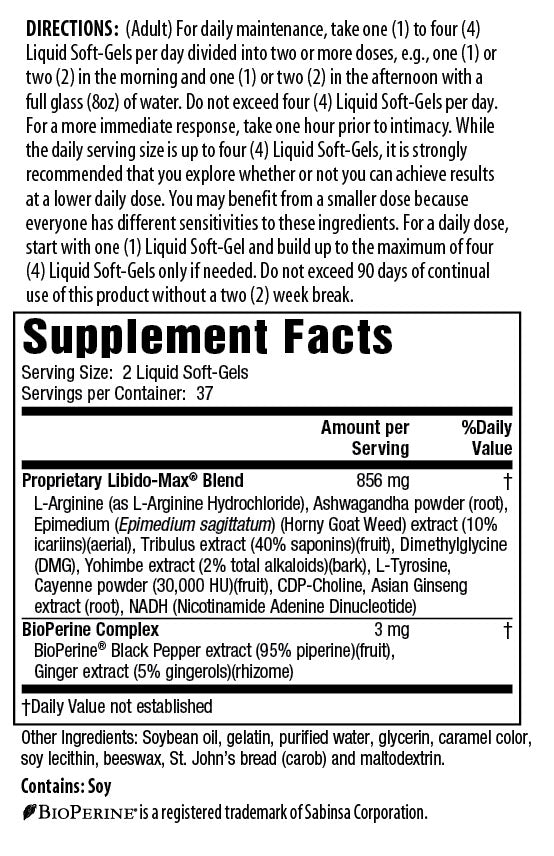 Applied Nutrition | Libido-Max for Men